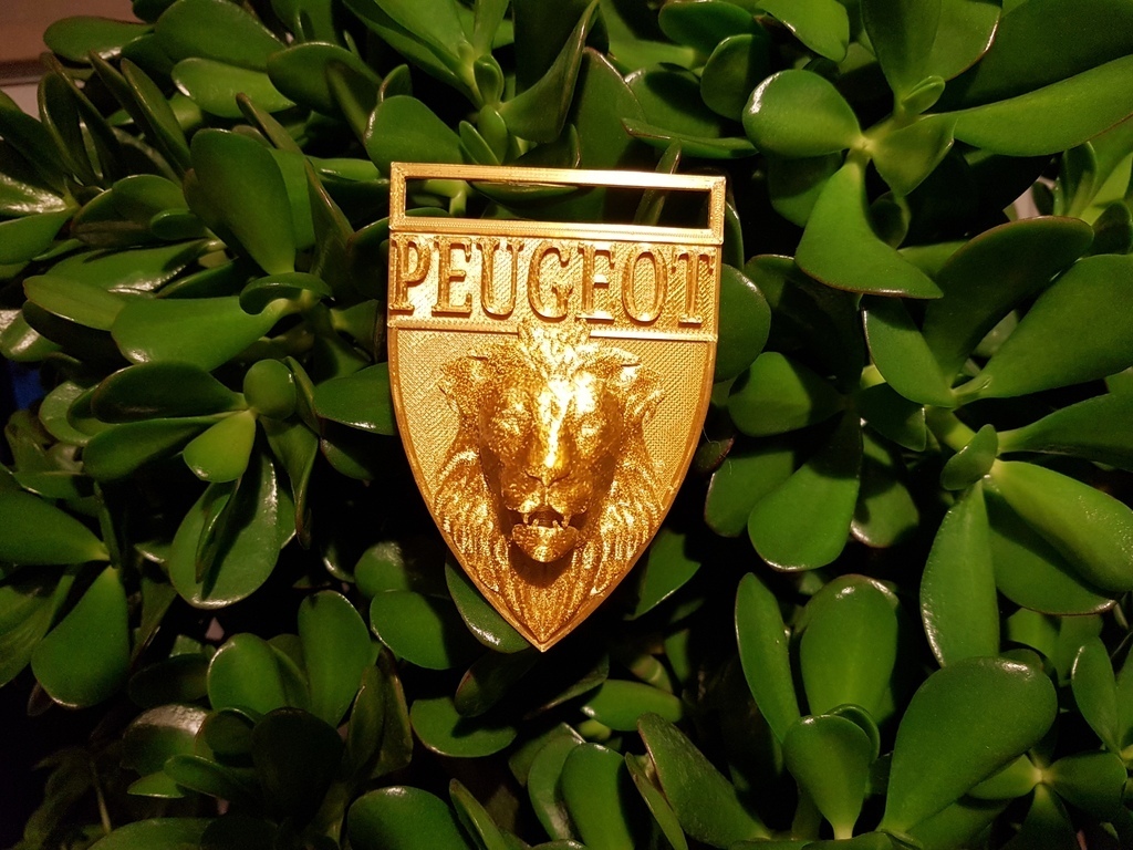 Free 3D file Peugeot badge・3D print model to download・Cults