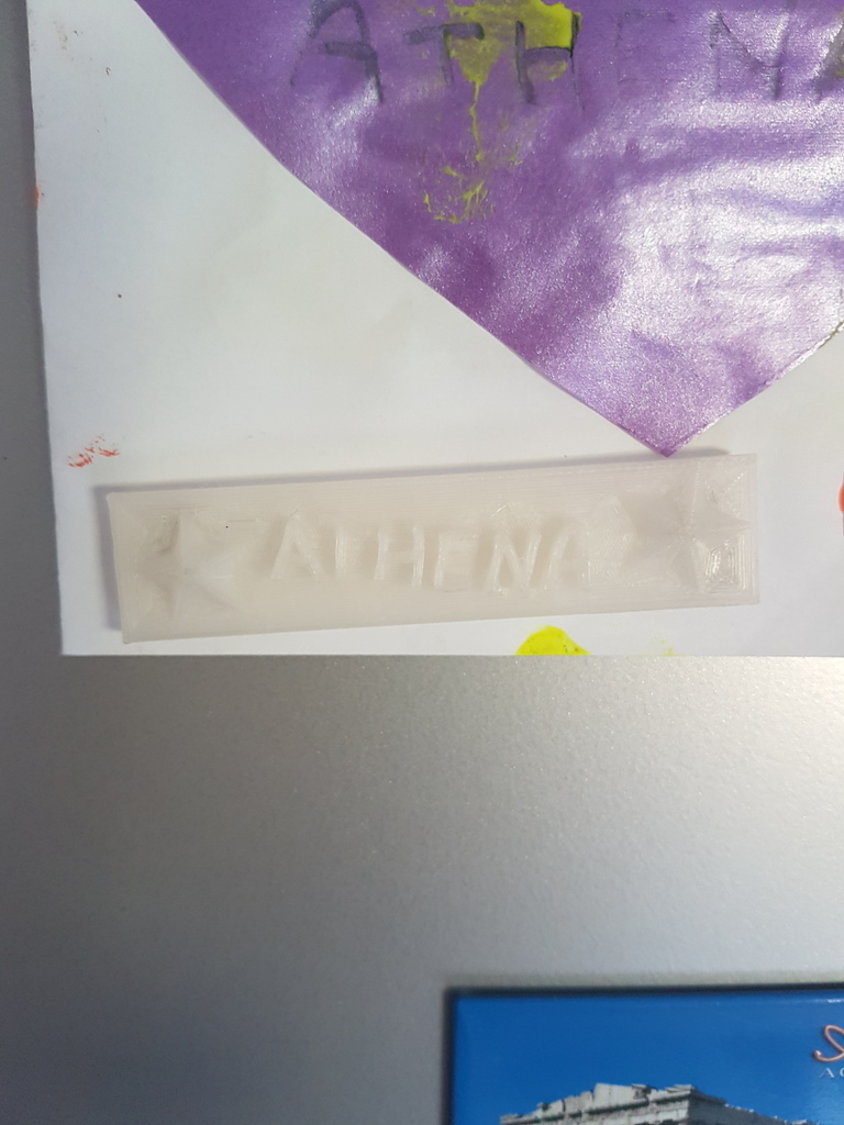 Free 3D file Athena fridge magnet・3D printing design to download・Cults