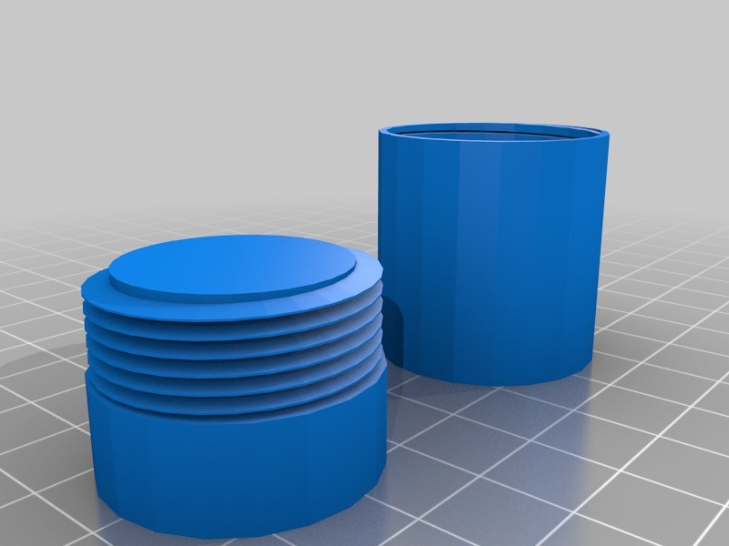 Free 3D file push lid pill pot 💊・3D printing idea to download・Cults
