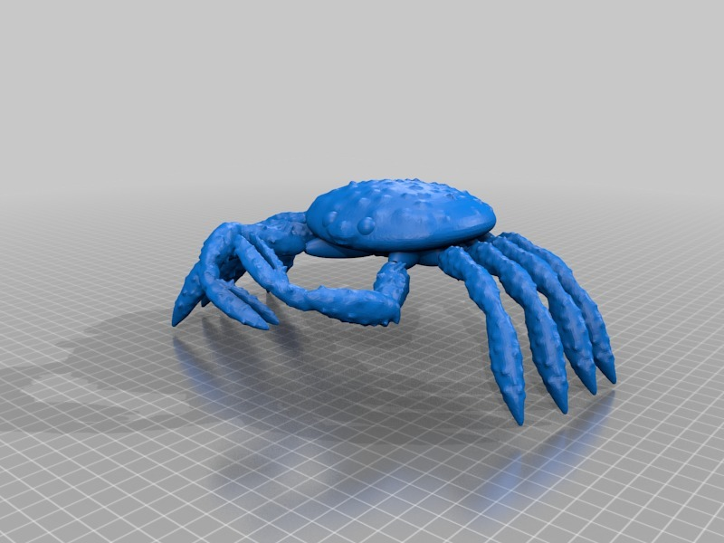 Free 3D file crusty crab・3D print design to download・Cults