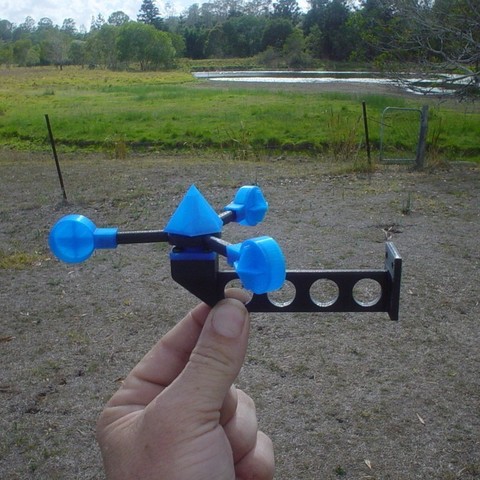 Download free STL file Mini- wind gauge • 3D printer model ・ Cults