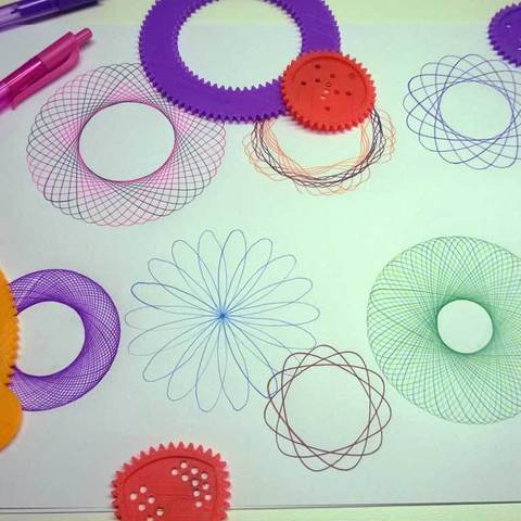 Download free 3D printing files 41 Piece Spirograph ・ Cults