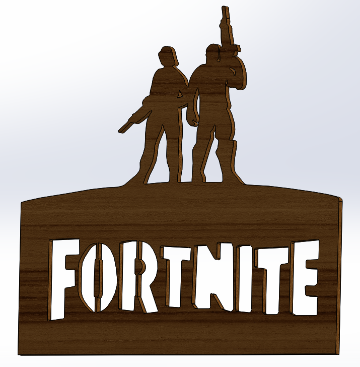 Free STL file Fortnite・3D printer model to download・Cults