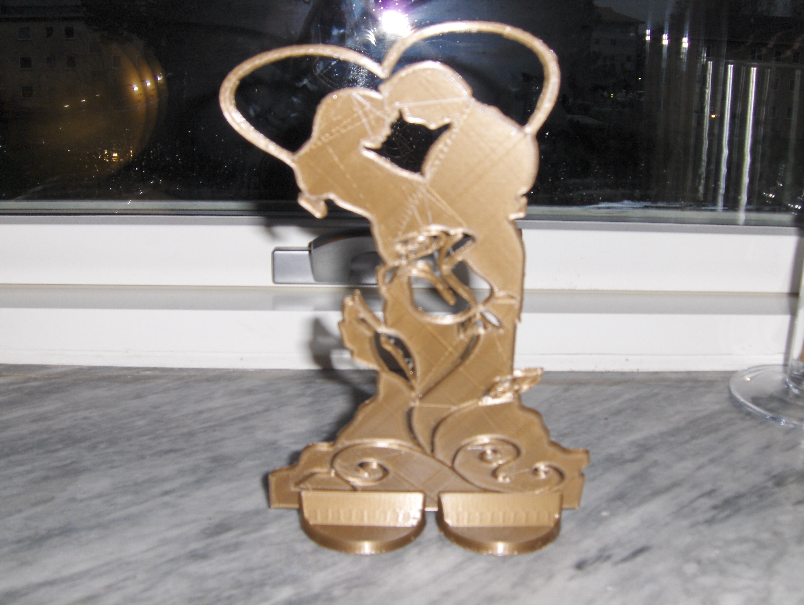 Free STL file Love Bride・3D printing template to download・Cults