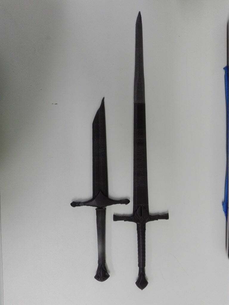 Free STL file Shadow of war Blades - Urfael & Acharn・3D print object to ...
