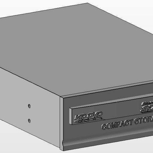 Download free 3D printer files CD DRIVE STORAGE ・ Cults