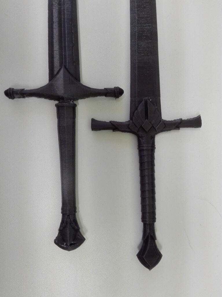 Free STL file Shadow of war Blades - Urfael & Acharn・3D print object to ...