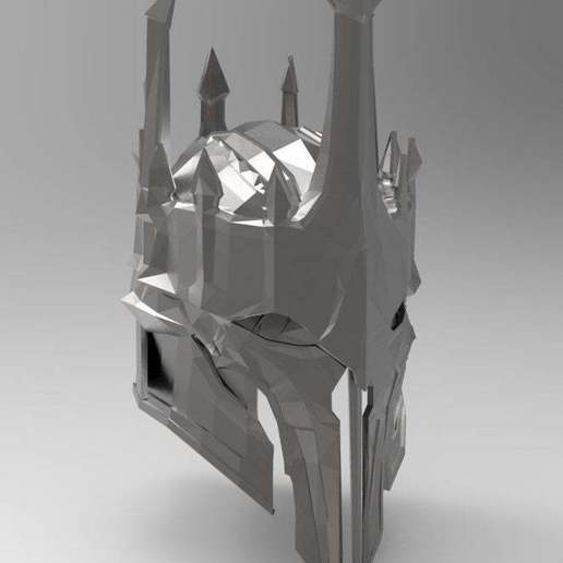 Download free STL files Sauron Armor - Helmet ・ Cults