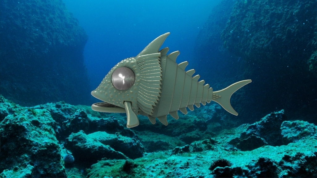 Free 3D file Stingray Terror Fish - Aquaphibian Ship / Submarine 28mm ...