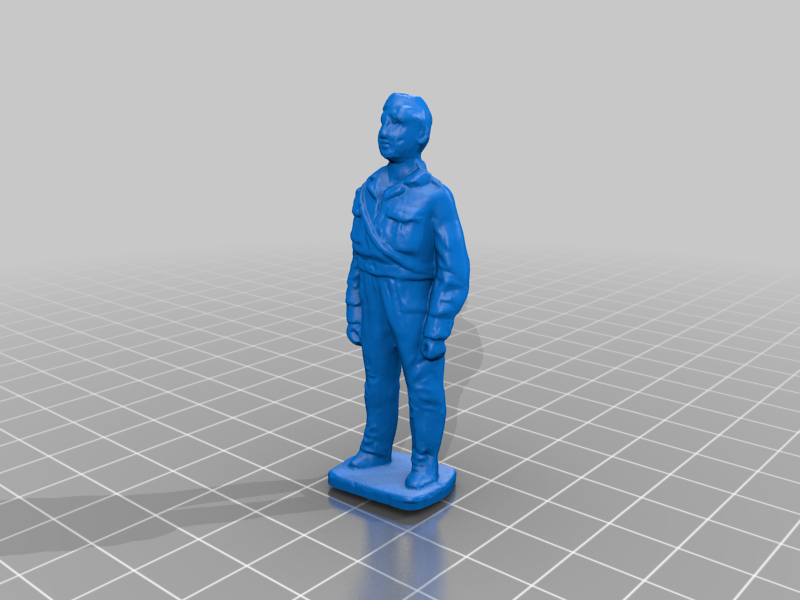 Free 3D file Home Guard Lead Toy Soldier 3D Scan - 54mm・3D print design ...
