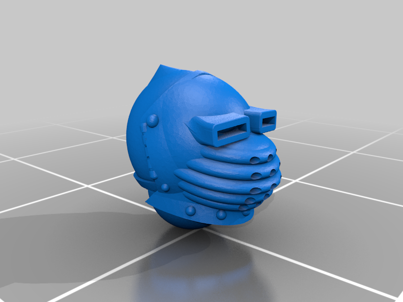 Free STL file 28mm Turnip 28 / Sludge - 3 X Helmets / Heads for ...