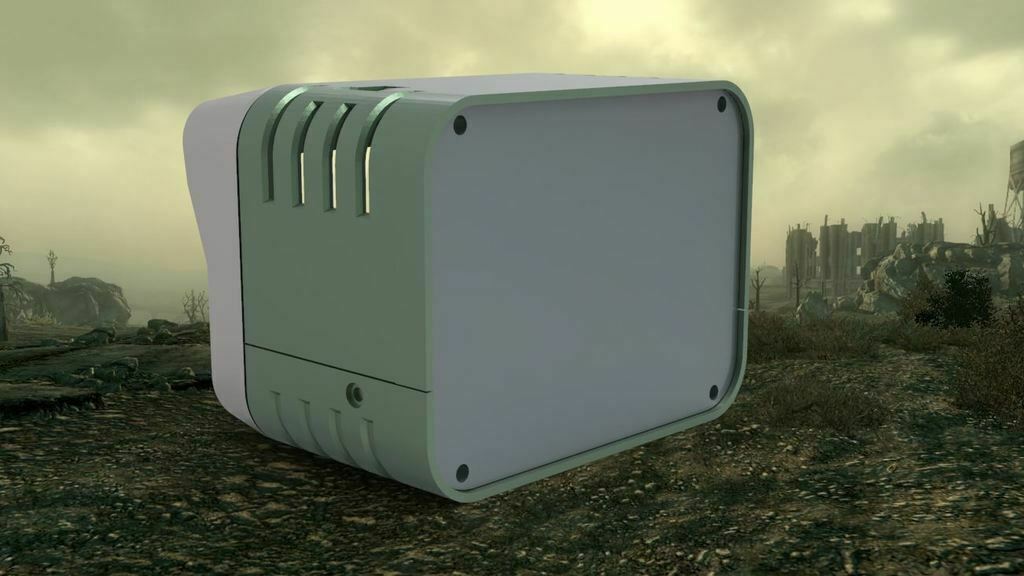 Fichier STL gratuit Fallout Wall Style Termal Case pour contenir ...