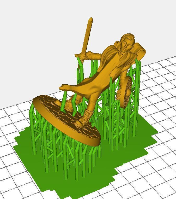 Free STL file 28mm Banana Conscript Cultist - Banana Knight Cult・Design ...