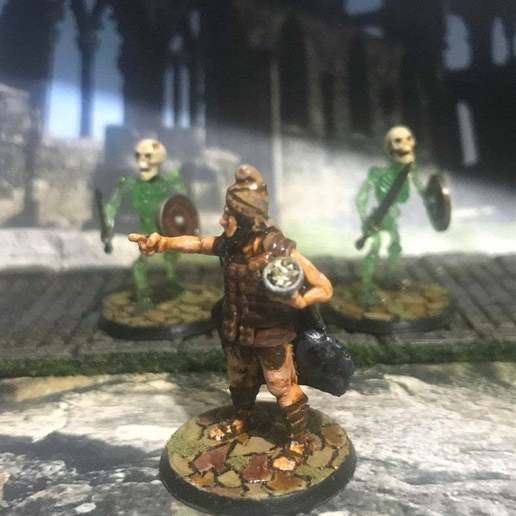 Download free 3D printer model King Aeetes 28mm Miniature ・ Cults