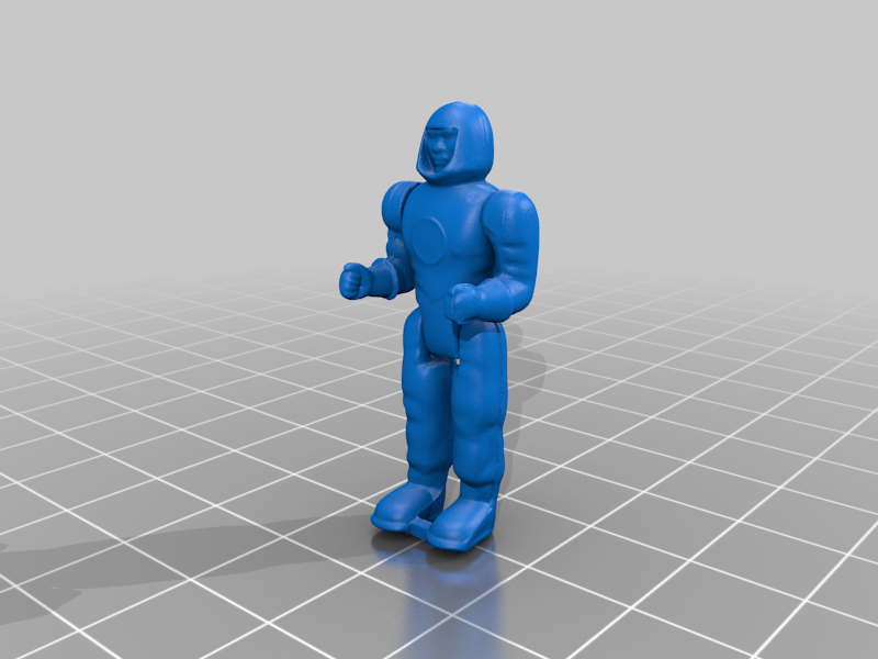 Free STL file Manta Force Goody Space Man Scan・3D printer model to ...