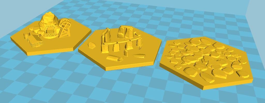 Free STL file Wargaming Hex Tiles / Mighty Empires - Other Tiles 🎲・3D ...