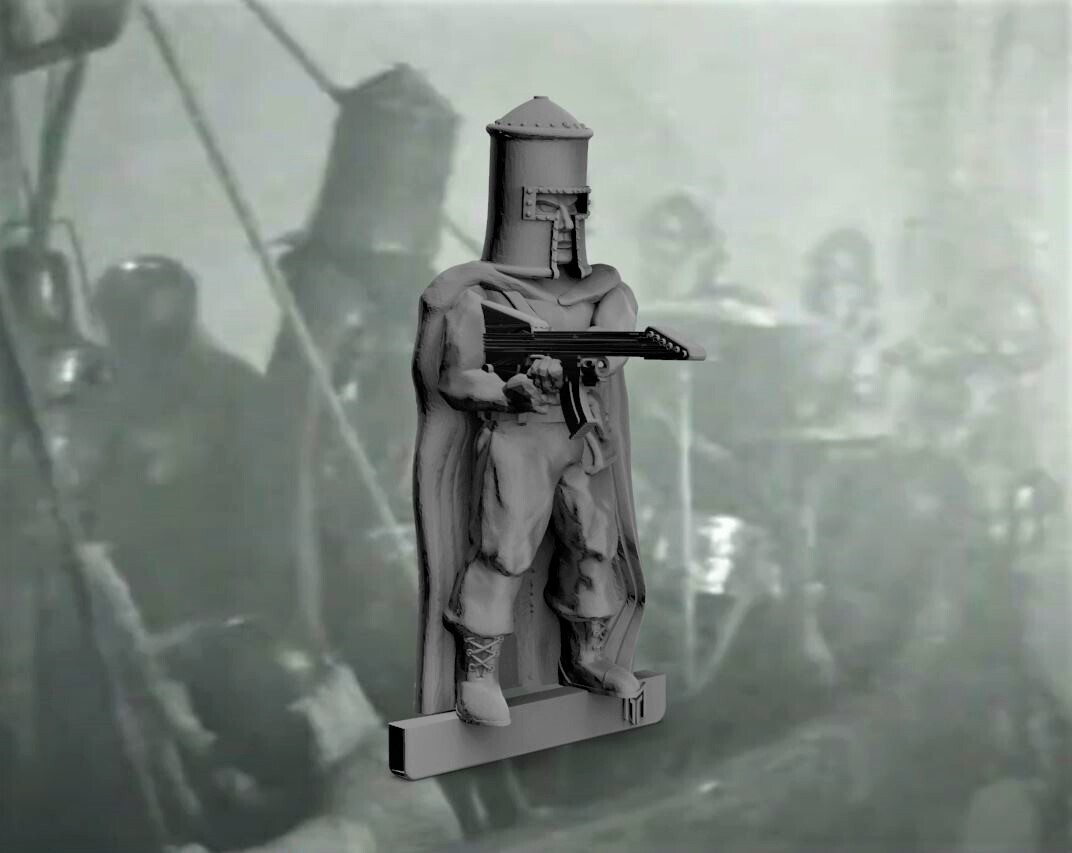 Archivo STL gratuito Mu Mu Knight - KLF Noise Marine - Versión 3 🦸 ...