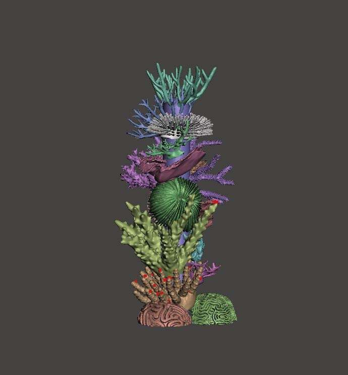 Free STL file Coral Tower 28mm Scenery 🪸・Model to download and 3D print ...