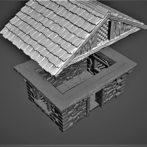 Download free 3D printing templates 28mm Scale Medieval Tudor Style ...