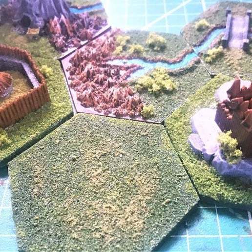 Download free 3D printing files Wargaming Hex Tiles / Mighty Empires ...