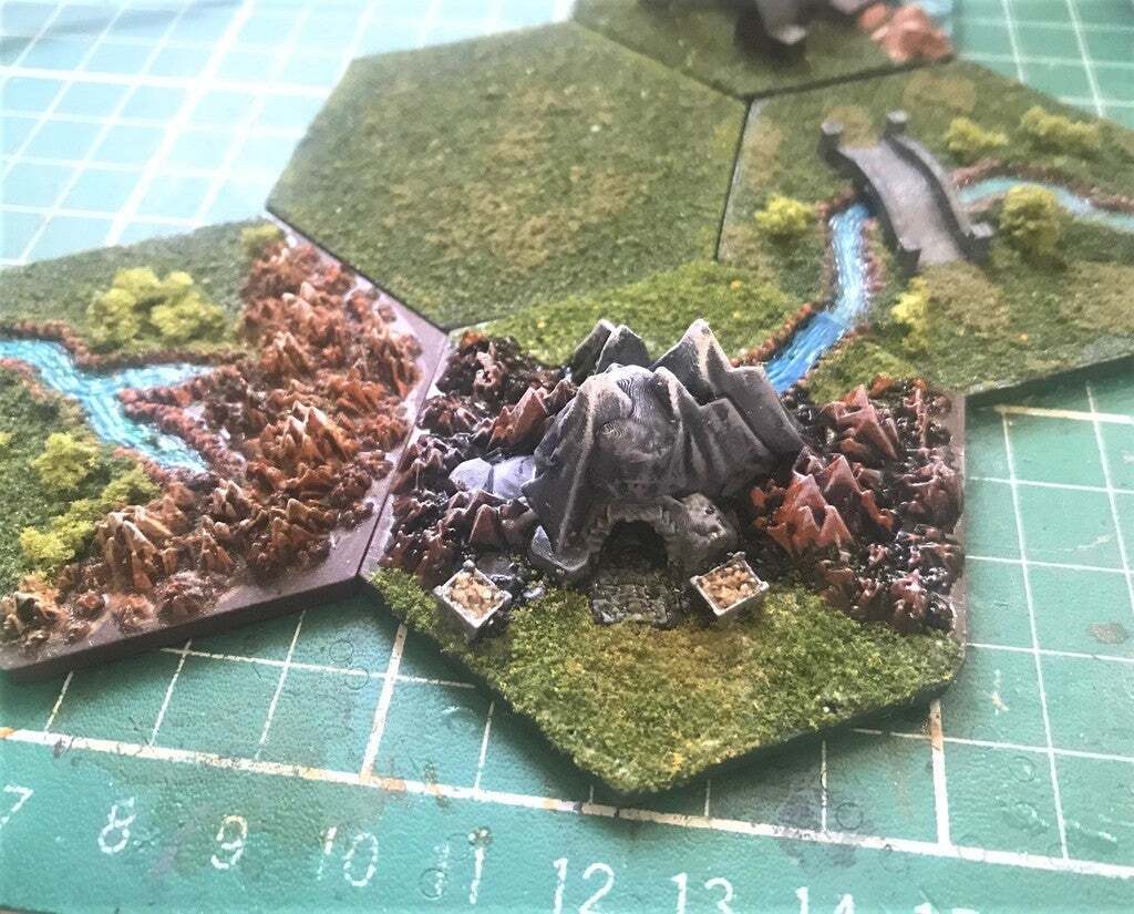 Free STL file Wargaming Hex Tiles / Mighty Empires - Dwarf / Dwarven ...