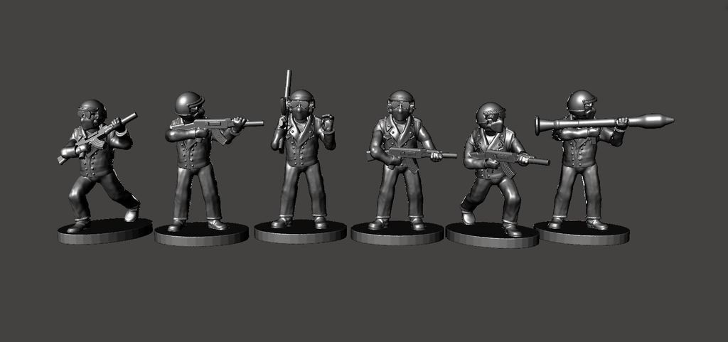 Free STL file Fifi Macaffee Cop / Bronze 20mm Dark Future / Gasland ...