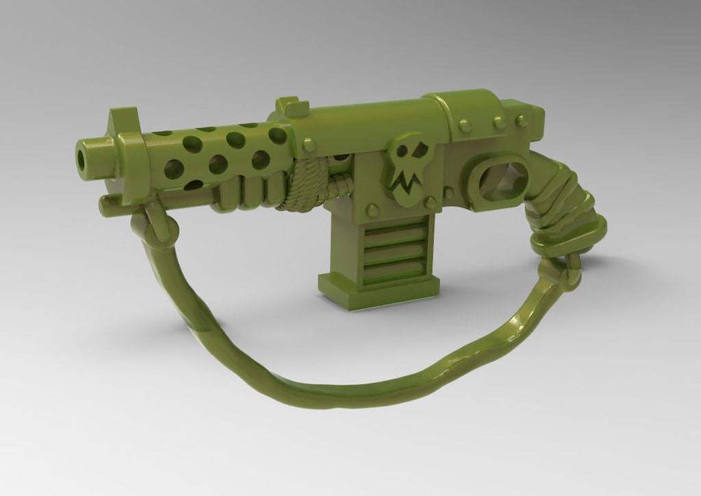 Free STL file Ork Stub Gun / Orc Stubber Rifle - 28mm・Design to ...