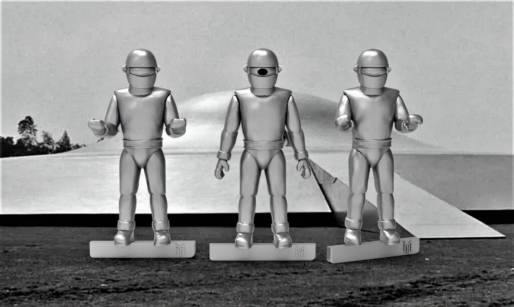 Free STL file Gort - The Day The Earth Stood Still - 28mm 🌍・3D ...
