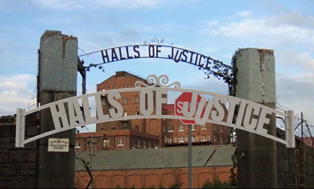 Free 3D file Mad Max - Halls of Justice - Main Force Patrol Sign・3D ...