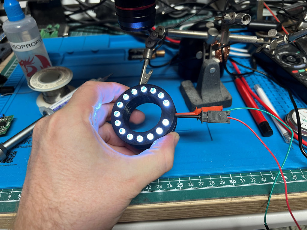 Free 3D file 35mm Microscope LED Ring Light・3D printer model to ...