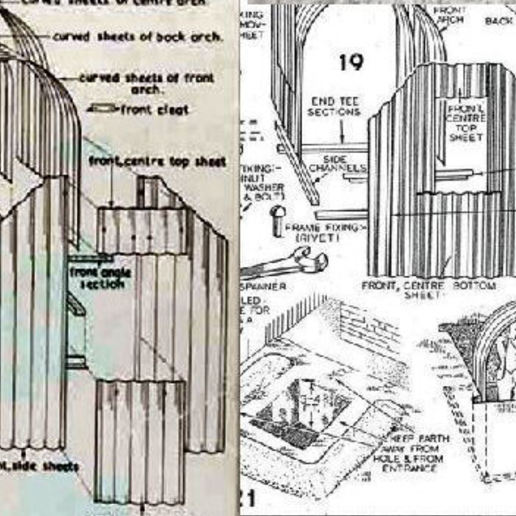 Download free STL file WW2 Anderson Shelter - Air raid / Bomb shelter ...