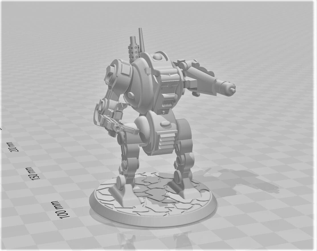 Free STL file Furibundus Pattern Style Dreadnought - 28mm Robot Sci-Fi ...