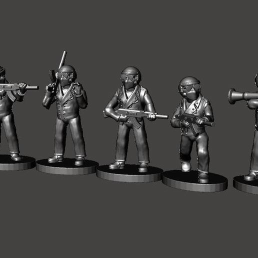 Download free STL files Fifi Macaffee Cop / Bronze 20mm Dark Future ...