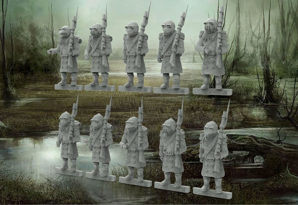 Fichier STL gratuit 28mm Turnip 28 / Sludge - Fusil / Mousquet pour les ...