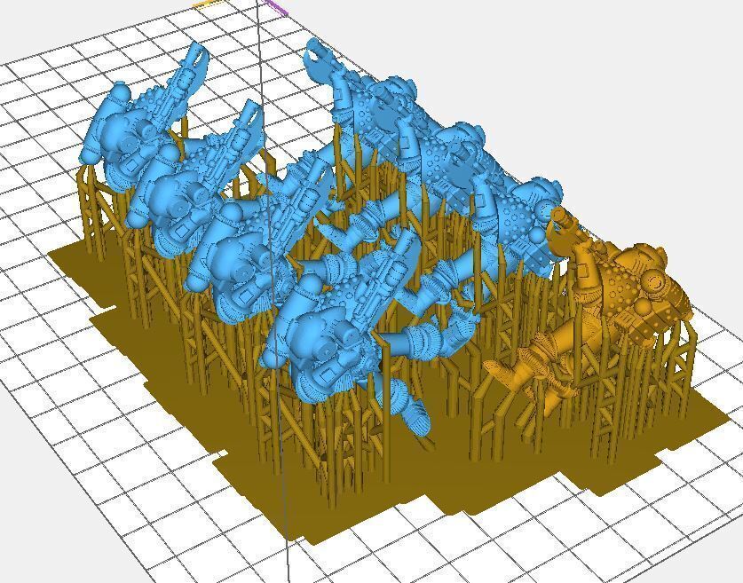 Download free STL file 15mm Ork Boys Army Figures • 3D print object ・ Cults