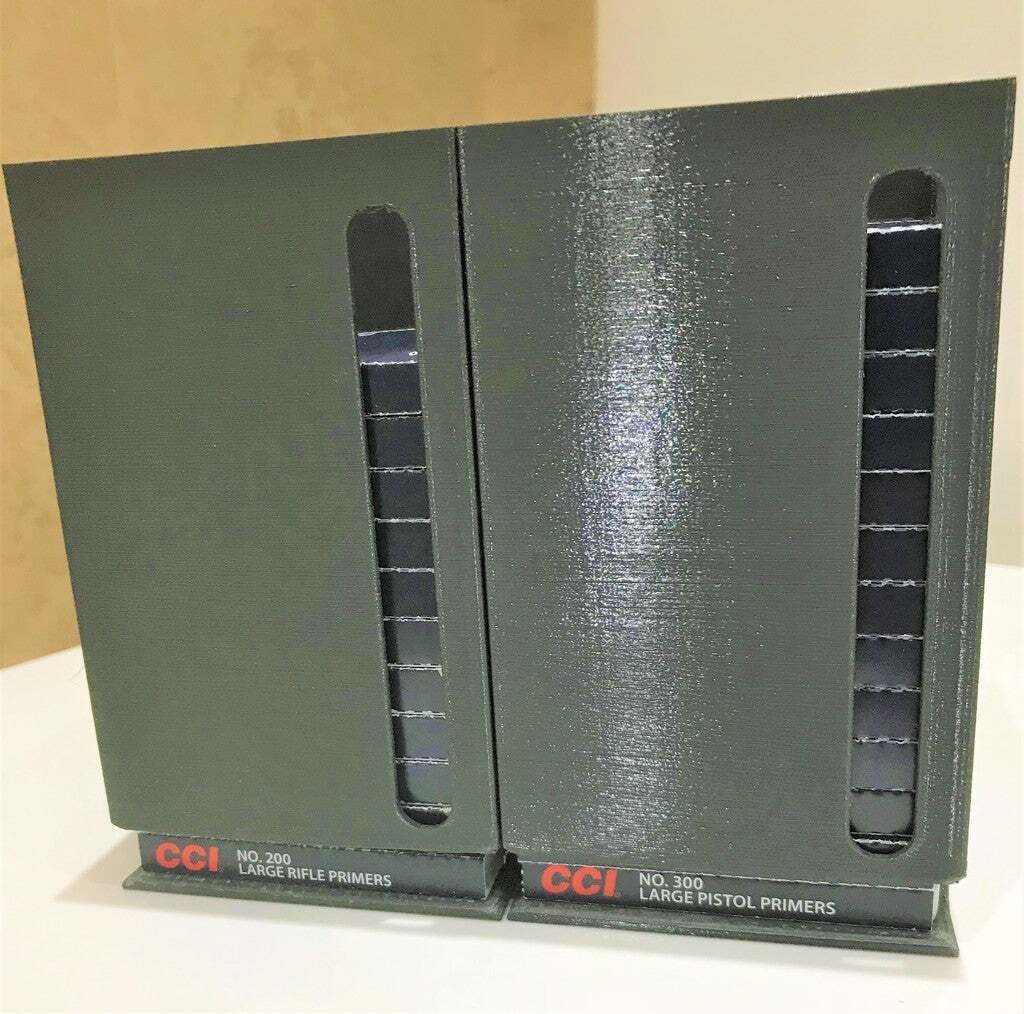 Free STL file Reloading Primer Tray Storage Dispenser・3D printable ...