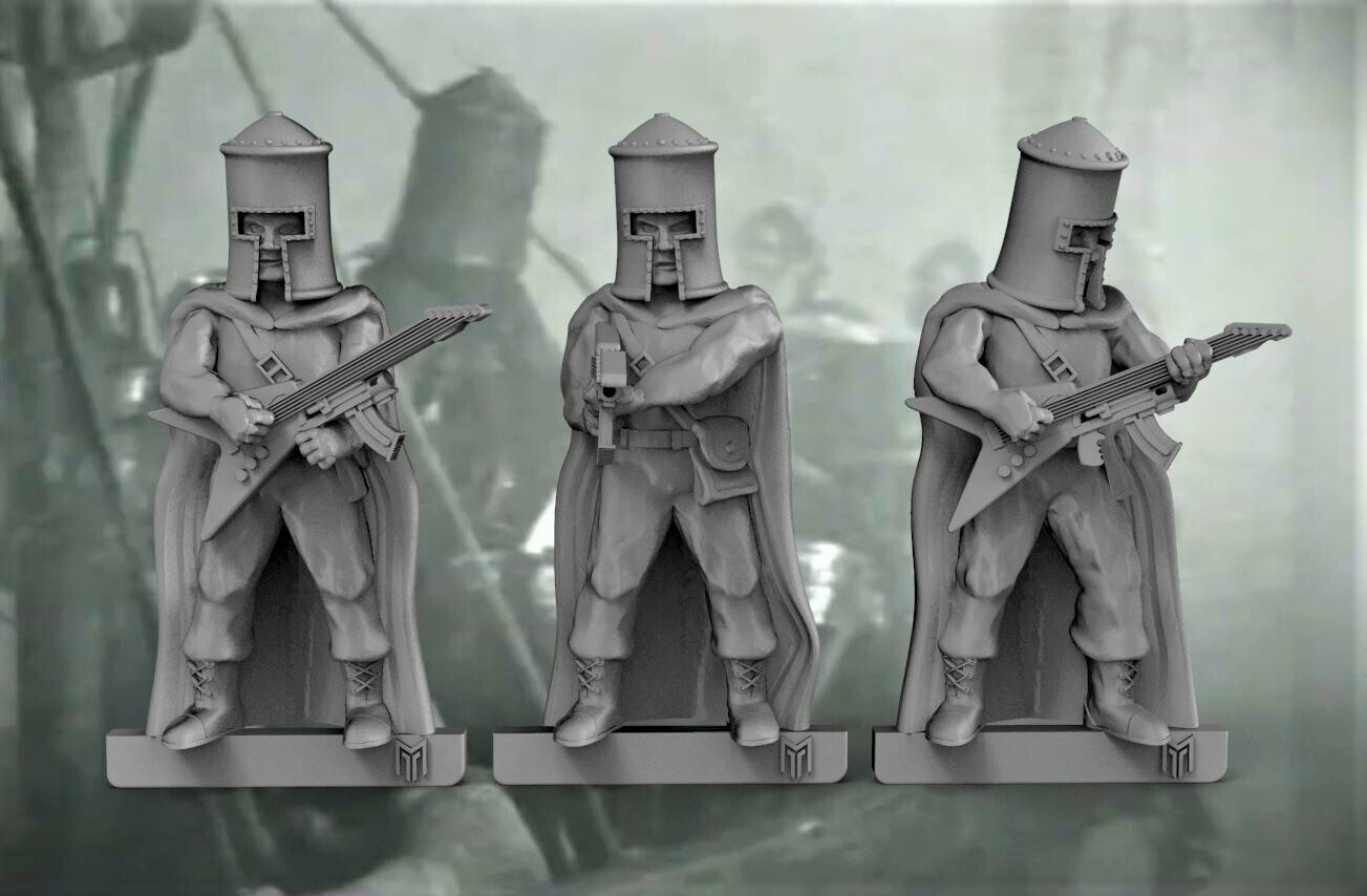 Archivo STL gratuito Mu Mu Knight - KLF Noise Marine - Versión 3 🦸 ...