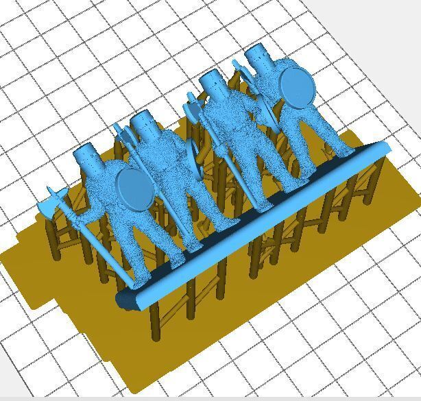 Free STL file 15mm HotT Knights of Serbia Army - Knight Spears/Blades ...