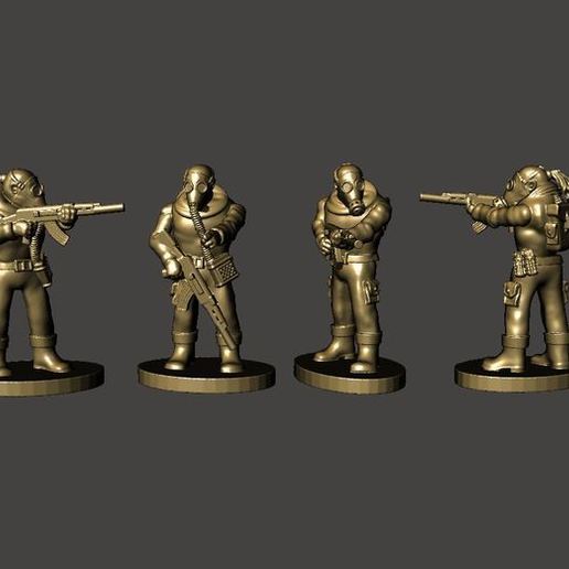 Download free STL files Fifi Macaffee Cop / Bronze 20mm Dark Future ...
