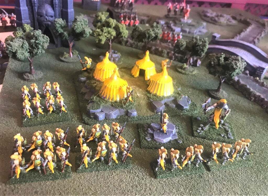 Free STL file 15mm Banana Knight Bows / Longbows Wargames Figures ...