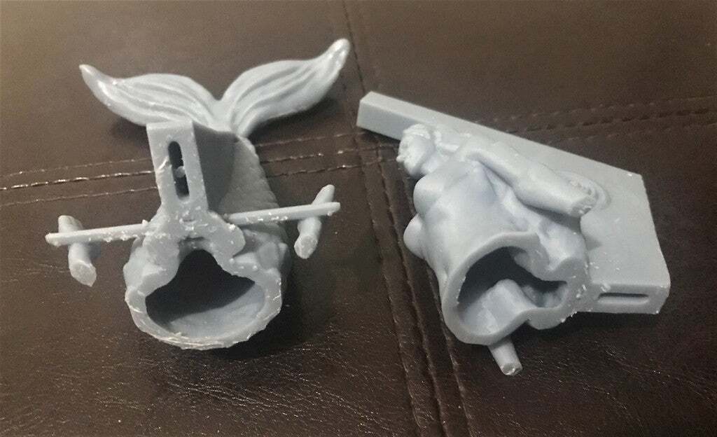 Free STL file Ship's Mermaid Figurehead・3D printer design to download・Cults