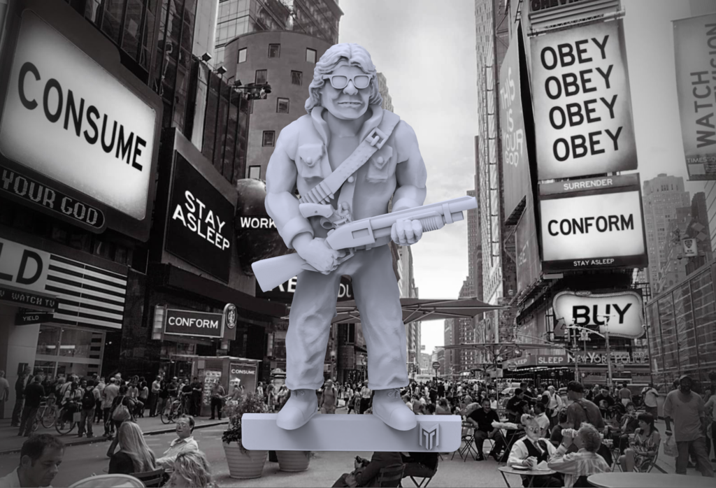 Free 3D file John Nada They Live - 28mm Fantasy Miniature・3D print ...