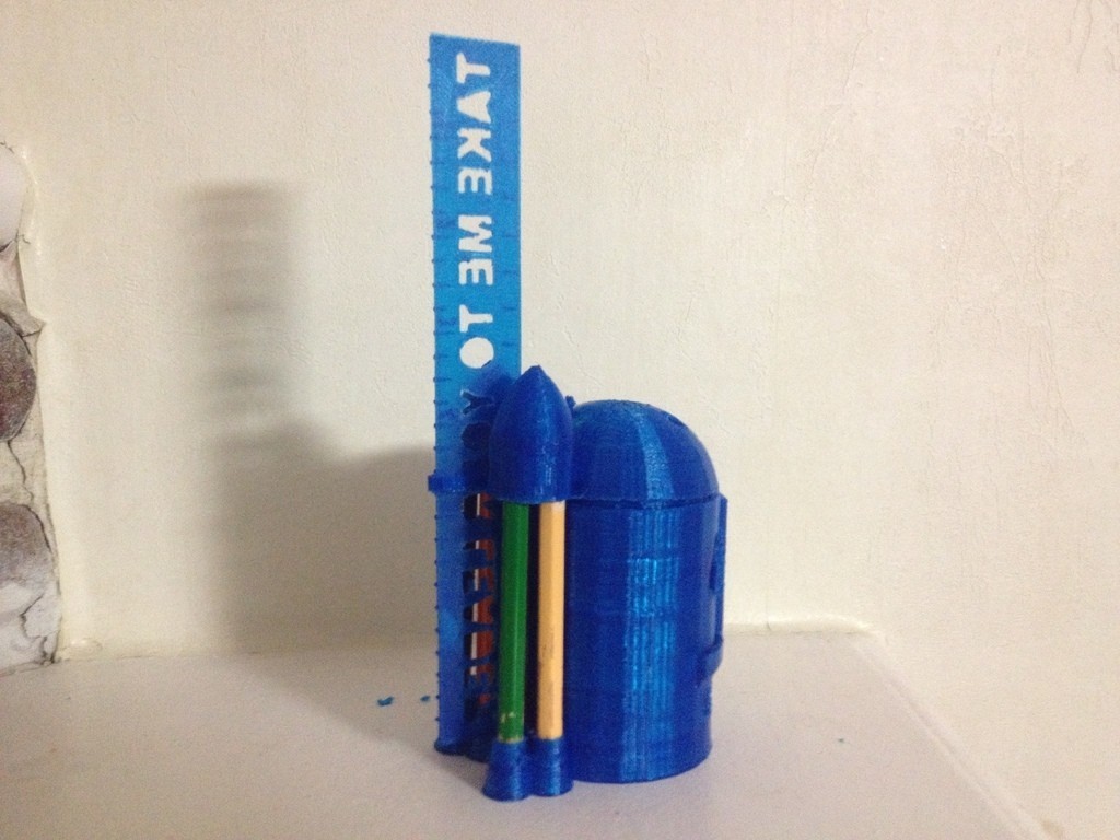 Free STL file Alien Pencil Case - Take Me To Your Leader - # ...