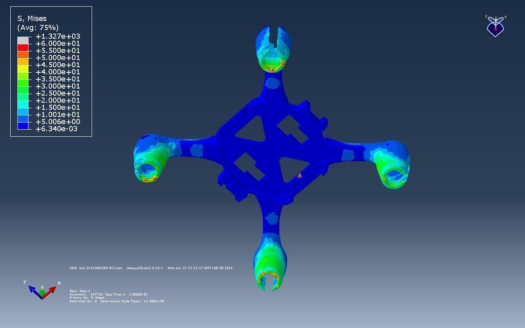 Free STL file Quadcopter Flexbot V2.0・Template to download and 3D print ...