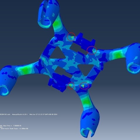 Download free 3D printing models Flexbot Quadcotper With FlexCam V2.0 ...