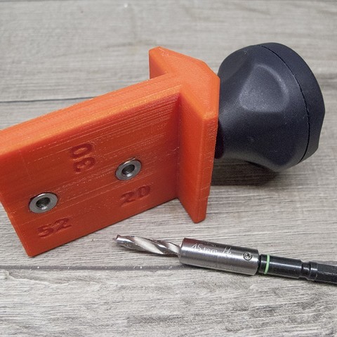 Download free 3D printer files Hinge drill jig ・ Cults
