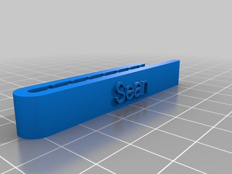 Free STL file Sean Tie Clip・3D printer design to download・Cults