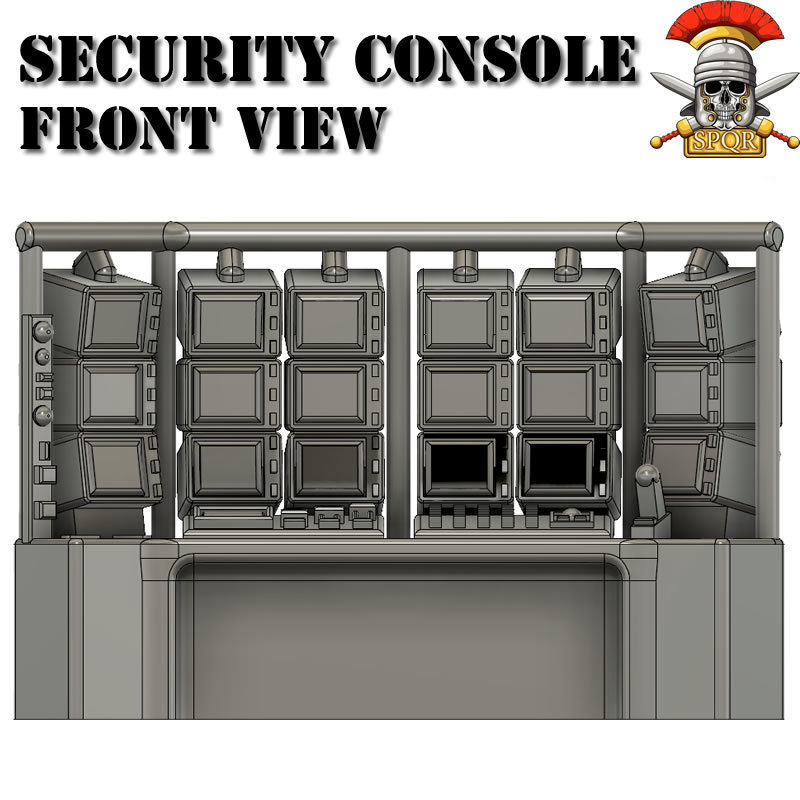 3D file Security Console Objective Marker・3D printer design to download ...