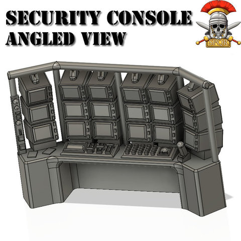 Download 3D printer model Security Console Objective Marker ・ Cults