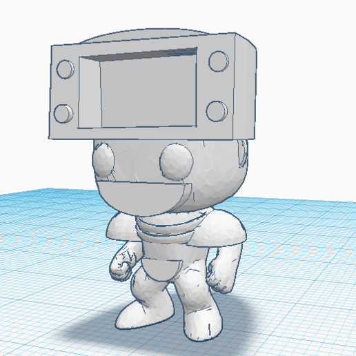 Download STL file Mini Funko Dustman/Megaman • Design to 3D print ・ Cults